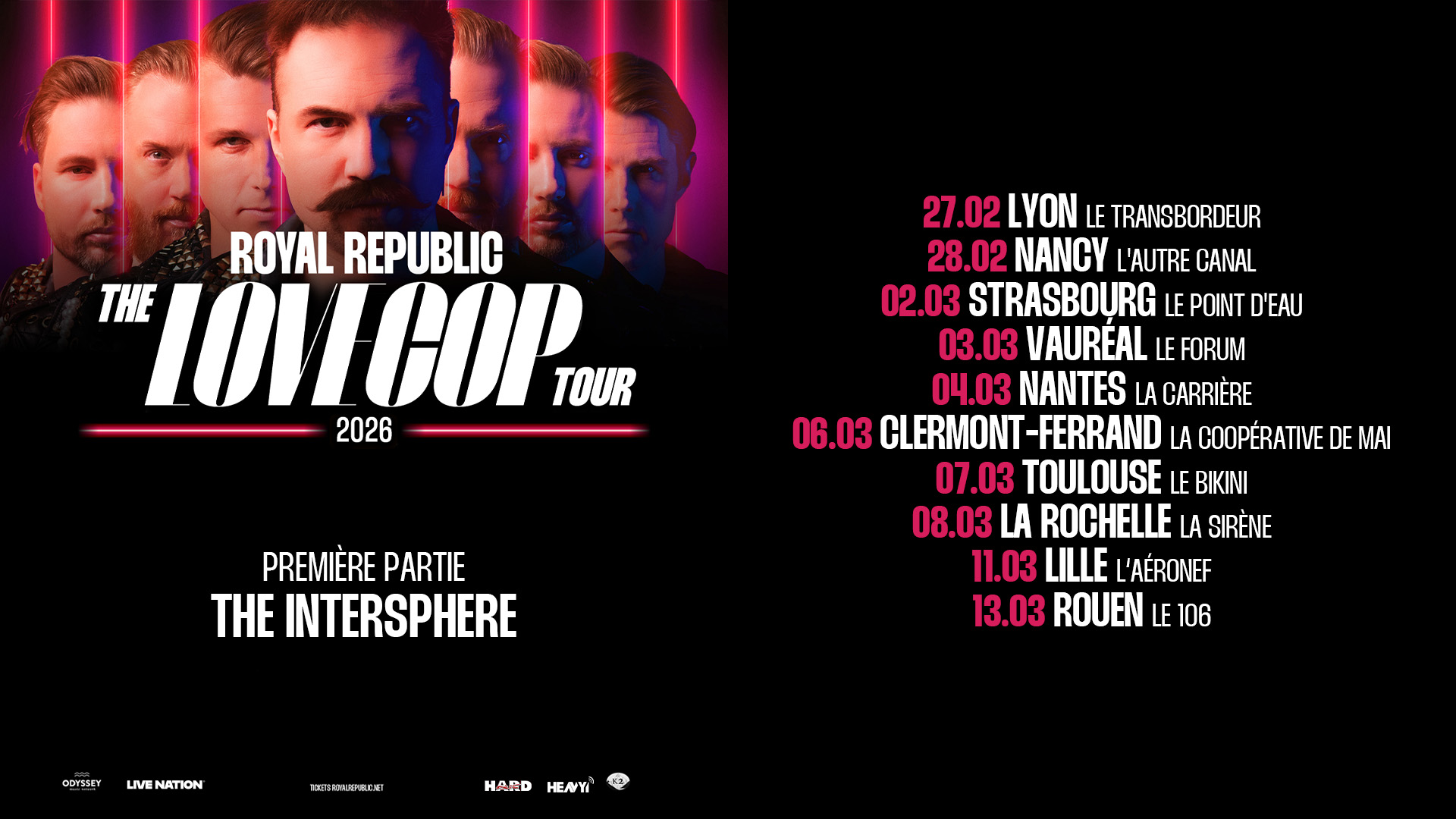 ROYAL REPUBLIC de retour en France en 2026 ! - Les News de Lucie ...