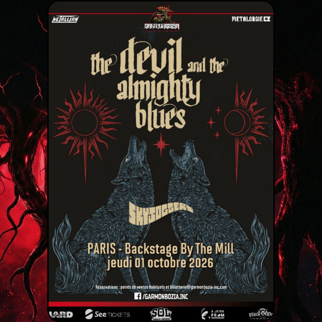 THE DEVIL AND THE ALMIGHTY BLUES + Skyjoggers en concert le 01 octobre ...