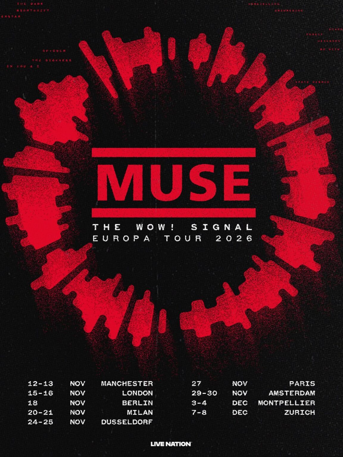 MUSE de retour pour une tournée européenne ! - Les News de Lucie ...